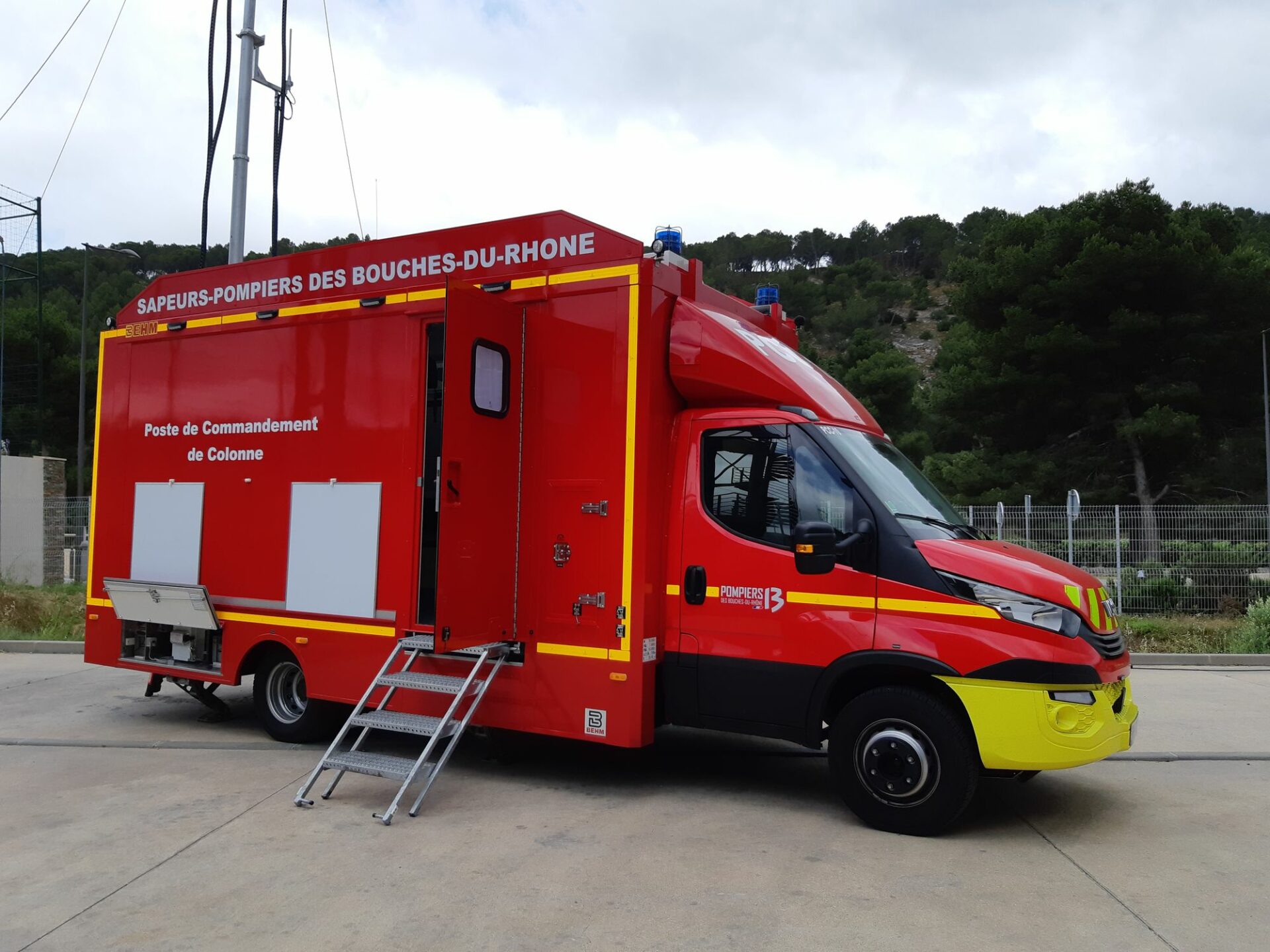 PRÉSENTATION DU NOUVEAU DU POSTE DE COMMANDEMENT A CÔTE BLEUE EST ...