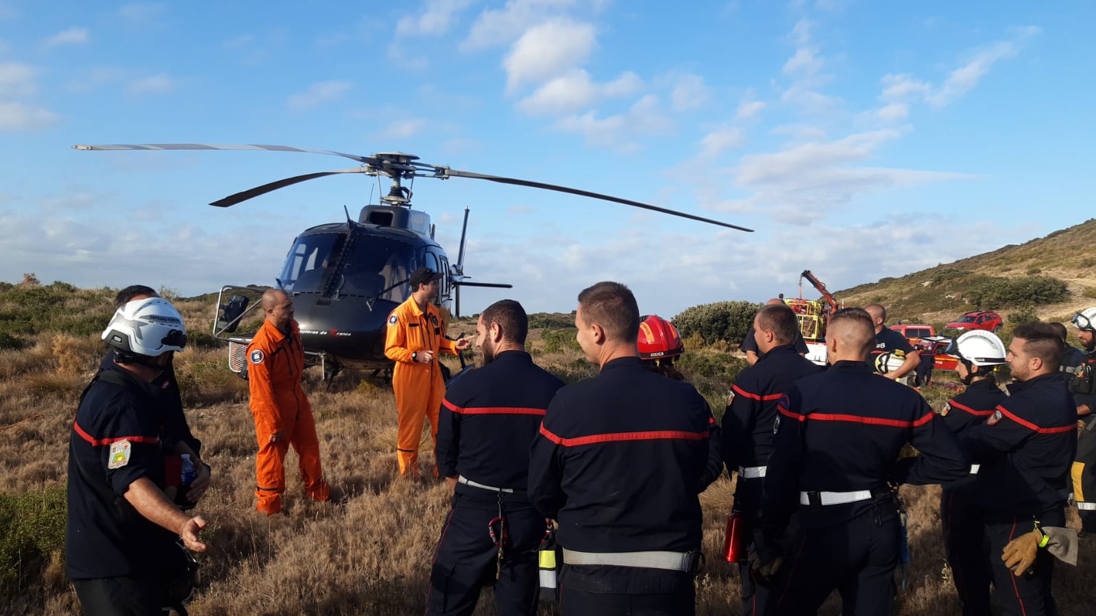 LE DÉTACHEMENT D’INTERVENTION HÉLIPORTÉ EN FORMATION - pompiers13