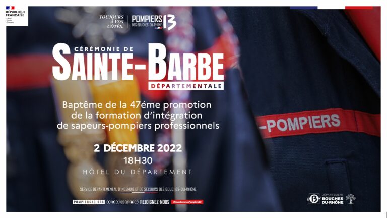 CÉRÉMONIE DE LA SAINTE-BARBE DÉPARTEMENTALE 2022 AU CONSEIL ...