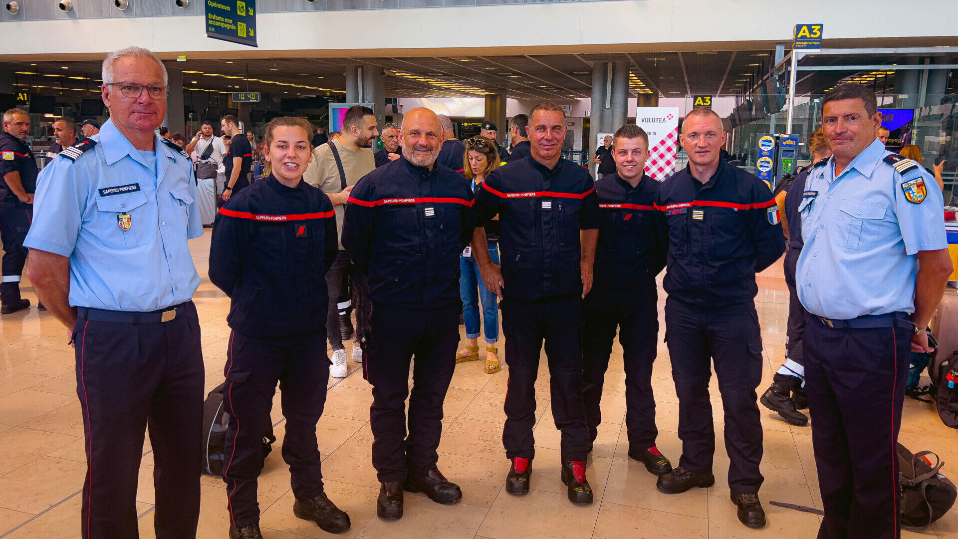 CINQ POMPIERS13 INTÉGRÉS AU DÉTACHEMENT PARTI POUR LE CANADA - pompiers13