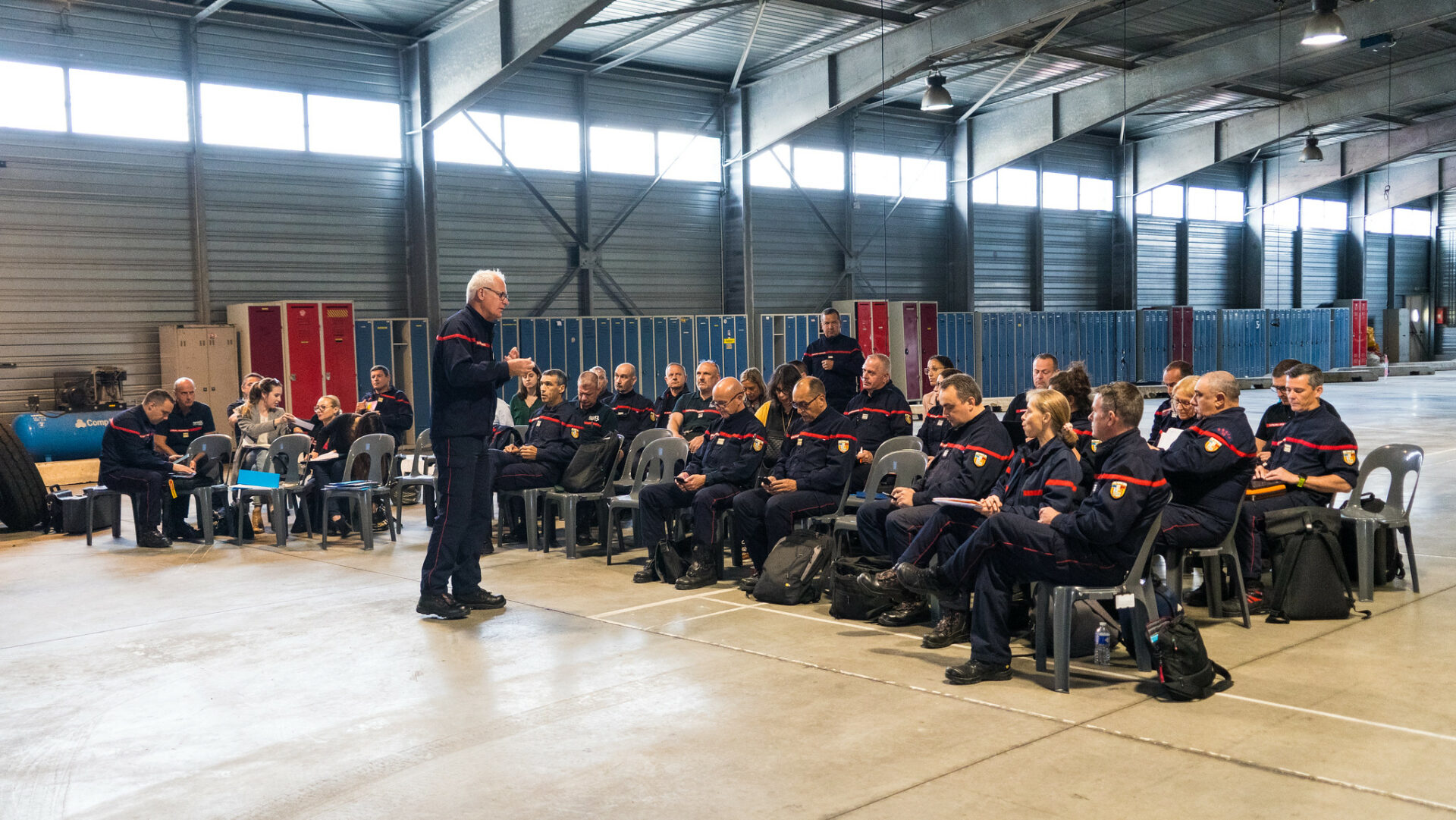 LE CFERI, OUTIL MAJEUR DES POMPIERS13 AUPRÈS DES INDUSTRIELS - pompiers13